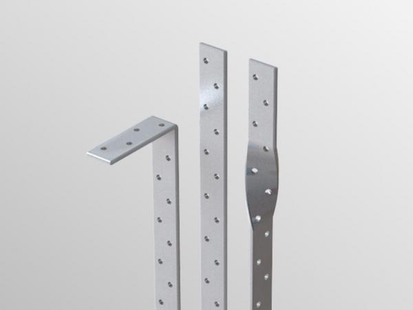 1200mm Galv Heavy Duty Multi-Holed Strap Once Twisted @ 100mm | Lintels ...
