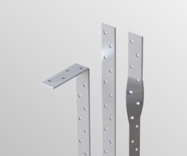 2150mm Galv Heavy Duty Multi-Holed Strap | Lintels Northwest