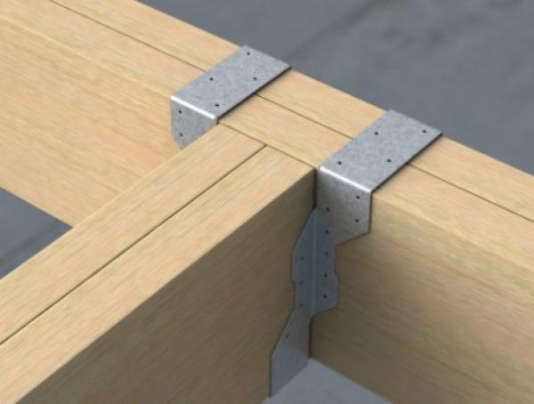 100mm Medium Duty Timber to Timber Long Leg Hanger | Lintels Northwest