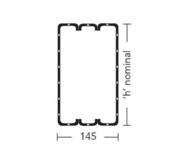 140mm Solid Wall Box Lintel Heavy Duty 1200mm | Lintels Northwest