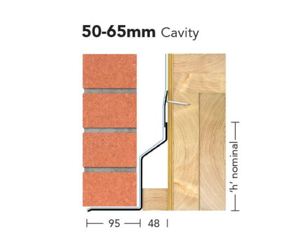 50-65mm Cavity Timber Frame Lintel Heavy Duty 1050mm | Lintels Northwest