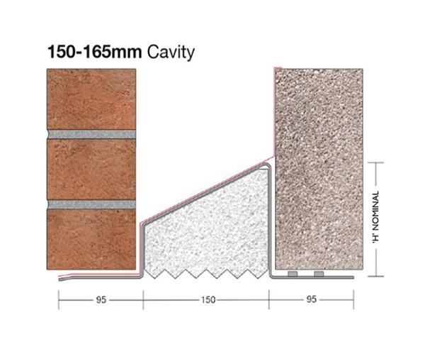 150-165mm Cavity Heavy Duty Lintel 1500mm | Lintels Northwest