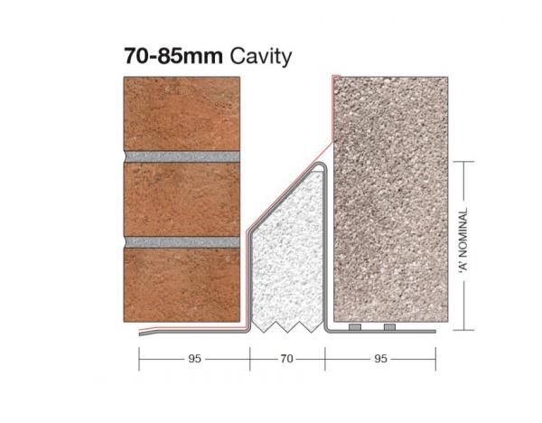 70-85mm Cavity Heavy Duty Lintel 1950mm | Lintels Northwest