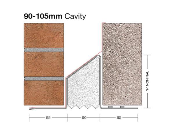 90-105mm Cavity Heavy Duty Lintel 1950mm | Lintels Northwest
