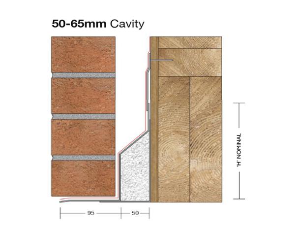 50-65mm Cavity Timber Frame Lintel Heavy Duty 1950mm | Lintels Northwest