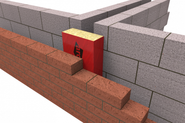 125mm Party Wall Cavity Stop Socks 130mm x 250mm x 1200mm | Lintels ...