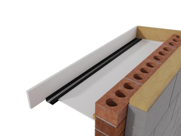 White Soffit Strip Type C | Lintels Northwest