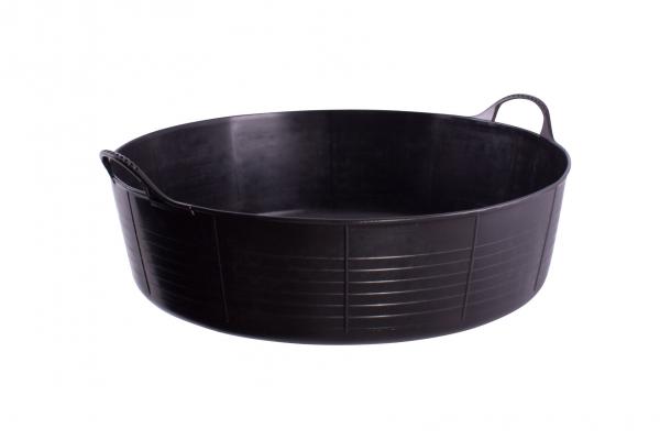 Large Shallow 35l Black Gorilla Bucket | Lintels Northwest