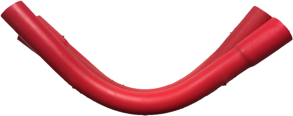 38mm Red United Utiities 90deg Duct bends | Lintels Northwest