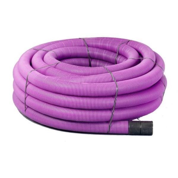 94/110mm Purple Twinwall Duct x 50mtr c/w connector | Lintels Northwest