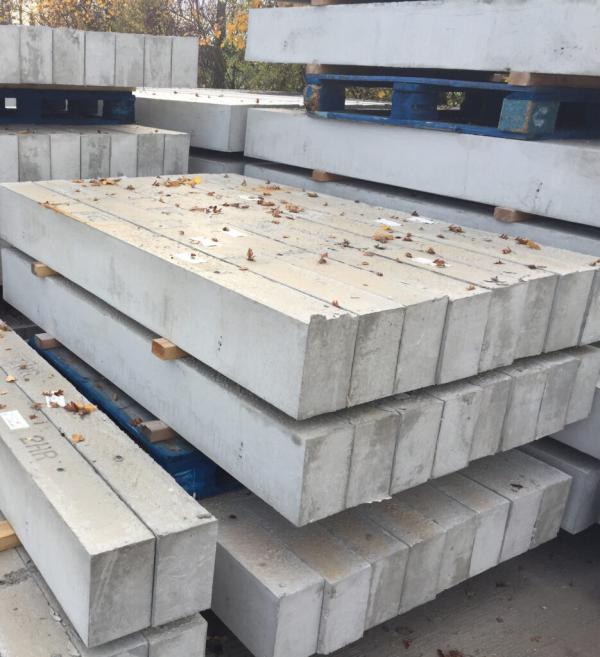100 x 215 Section Concrete Fair Face Lintel 1800mm 120 Minute Fire ...