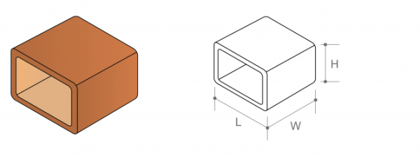 215x140mm Cavity Wall Bridging Duct | Lintels Northwest
