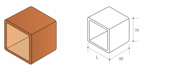 215x215mm Cavity Wall Bridging Duct | Lintels Northwest