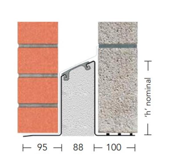 90-105mm Hi-Therm Heavy Duty Cavity Lintel 900mm | Lintels Northwest