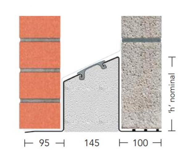 150-165mm Hi-Therm Heavy Duty Cavity Lintel 750mm | Lintels Northwest