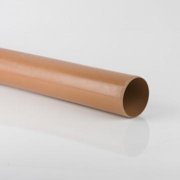 Underground Drain 110mm x 6m BS Plain Ended Pipe | Lintels Northwest
