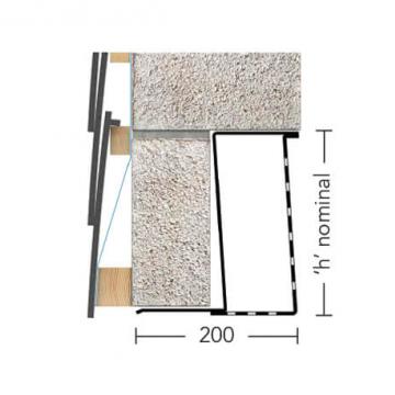 200mm Solid Wall Box Lintel Heavy Duty 750mm | Lintels Northwest