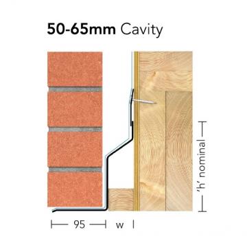 50-65mm Cavity Timber Frame Lintel Standard Duty 3600mm | Lintels Northwest
