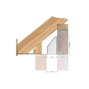 90-125mm Cavity Standard Duty Eaves Lintel 1500mm | Lintels Northwest